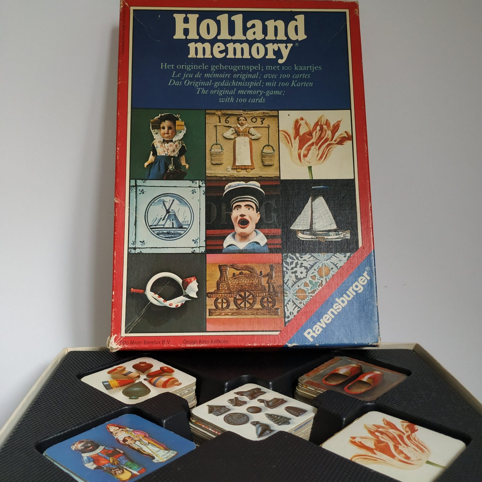 Vintage Spel Holland Memory Ravensburger - Queens Vintage