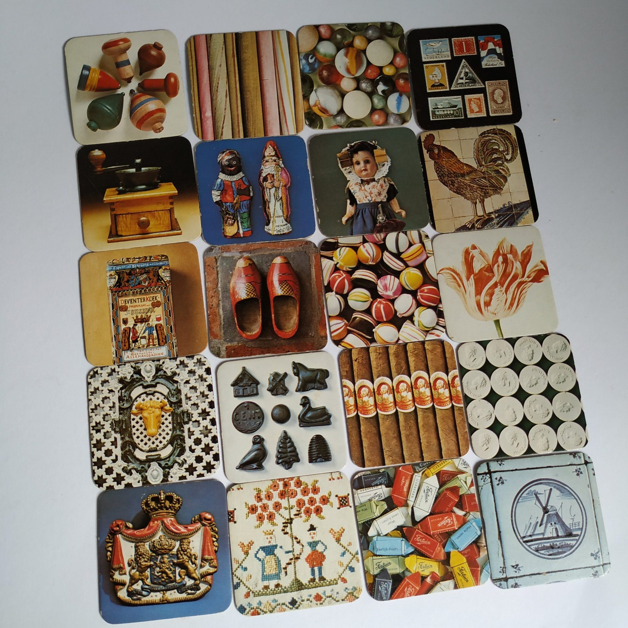 Vintage Spel Holland Memory Ravensburger - Queens Vintage