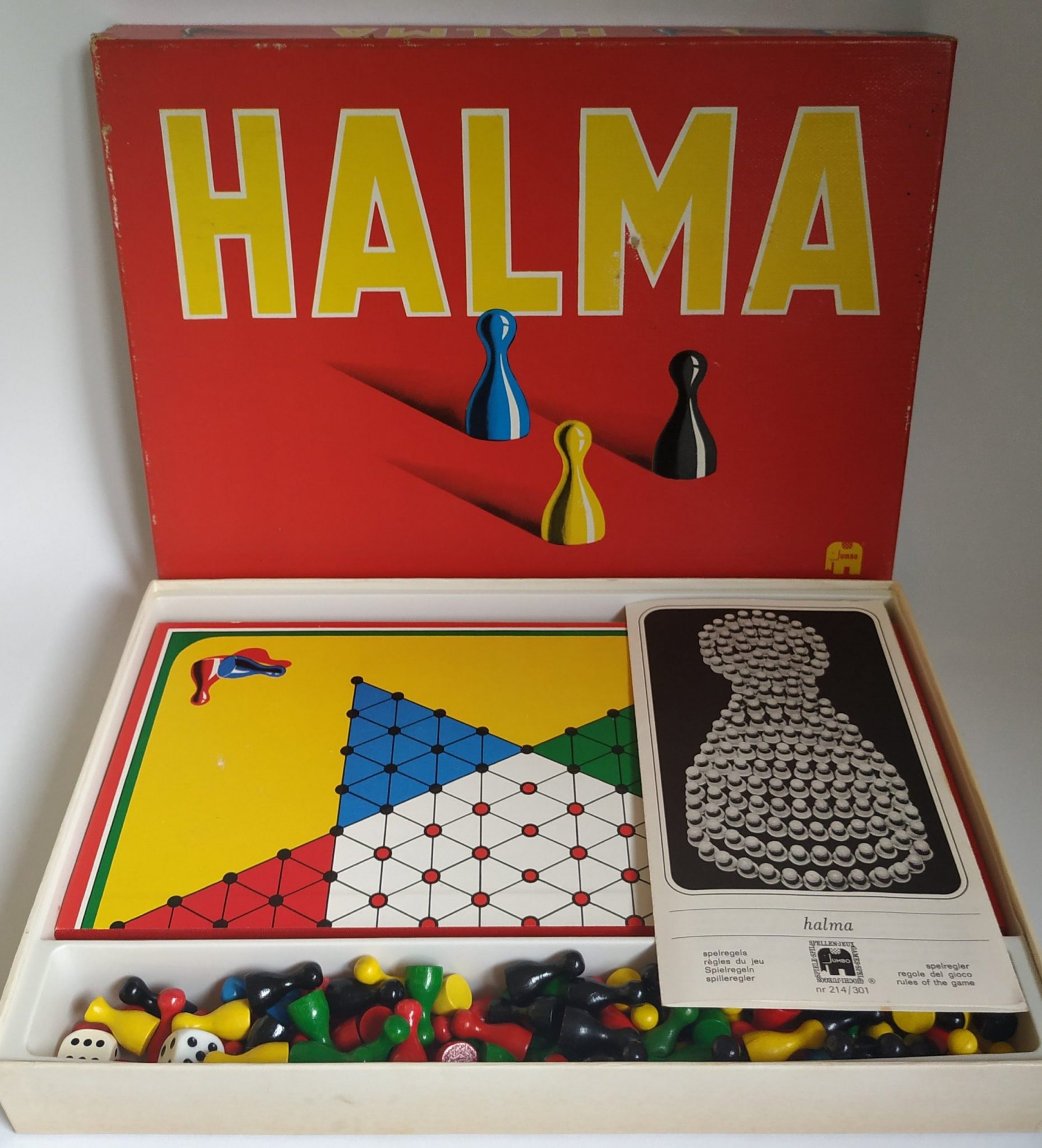Vintage Spel Halma van Jumbo - Bekijk het bij Queens Vintage