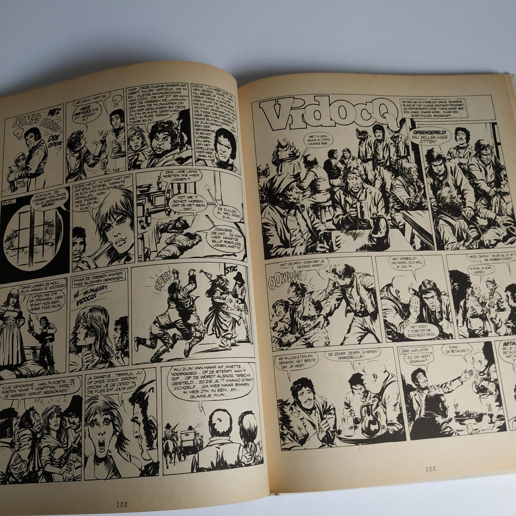 Vintage Stripboek Vidocq uit 1970 - Bekijk het bij Queens Vintage