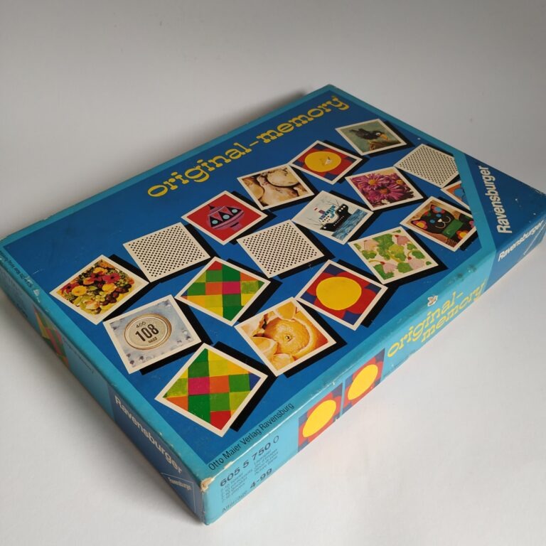 Vintage Original - Memory Ravensburger 1974 - Queens Vintage
