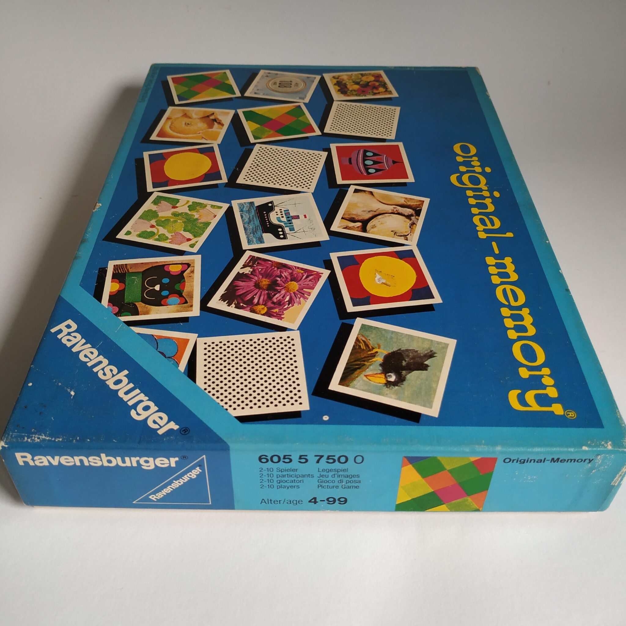 Vintage Original - Memory Ravensburger 1974 - Queens Vintage