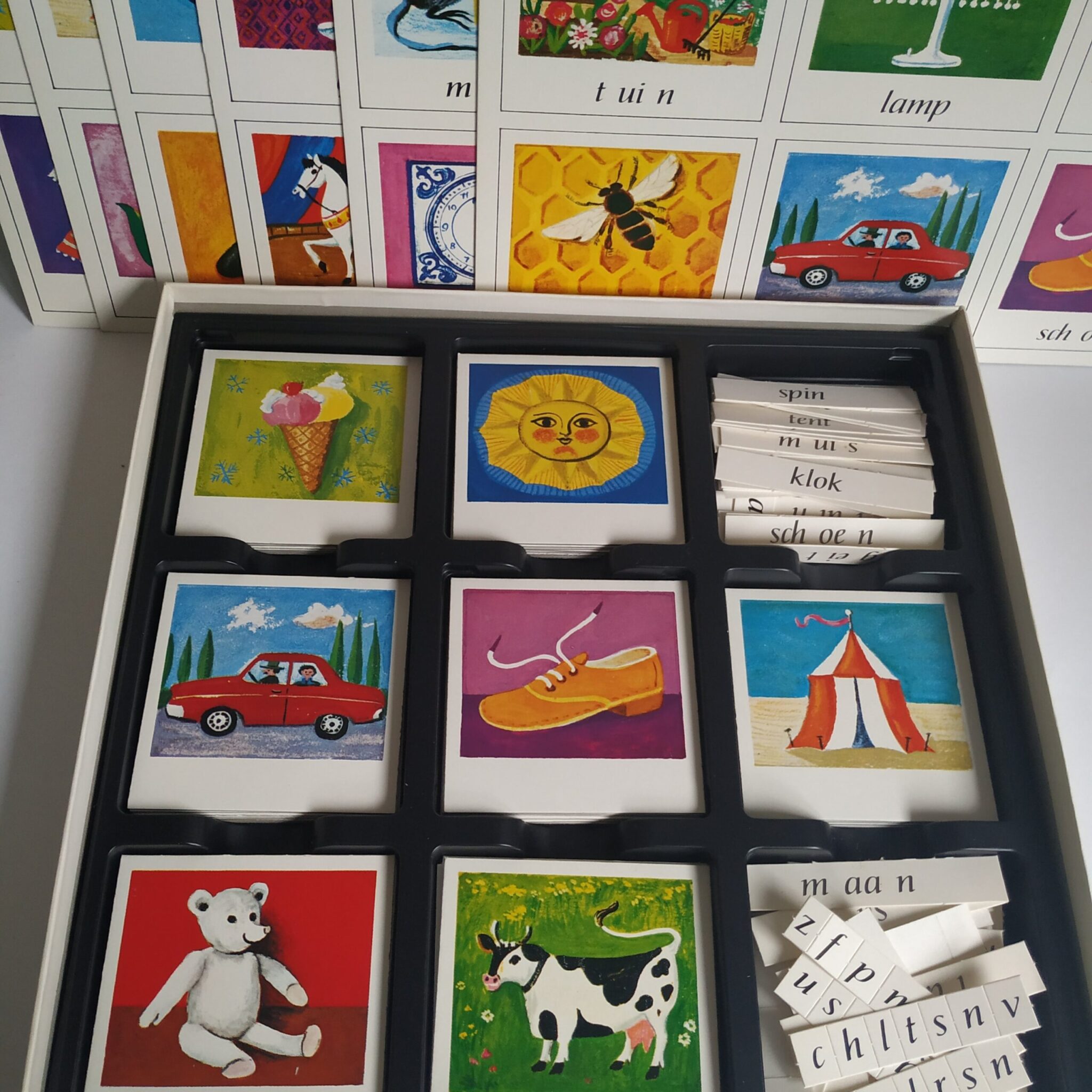 Vintage Speel-Lees-Lotto Spel Ravensburger - Queens Vintage