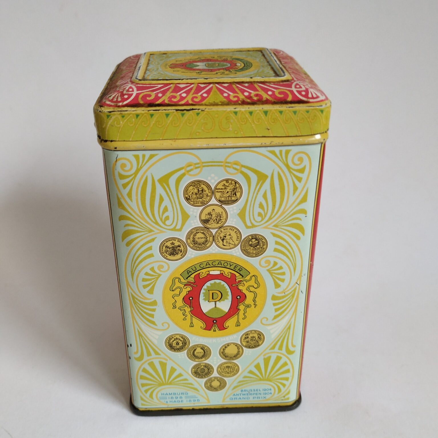 Vintage Blik Droste Cacao - Bekijk het bij Queens Vintage