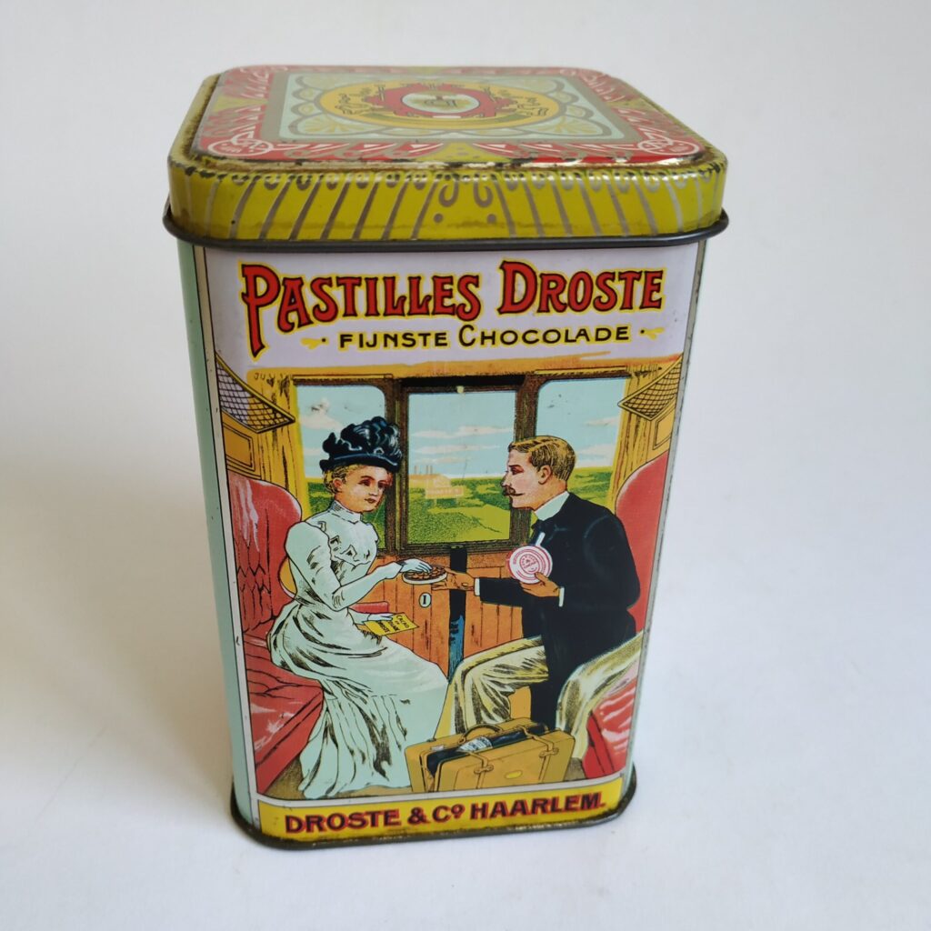 Vintage Blik Droste's Cacao - Bekijk het bij Queens Vintage