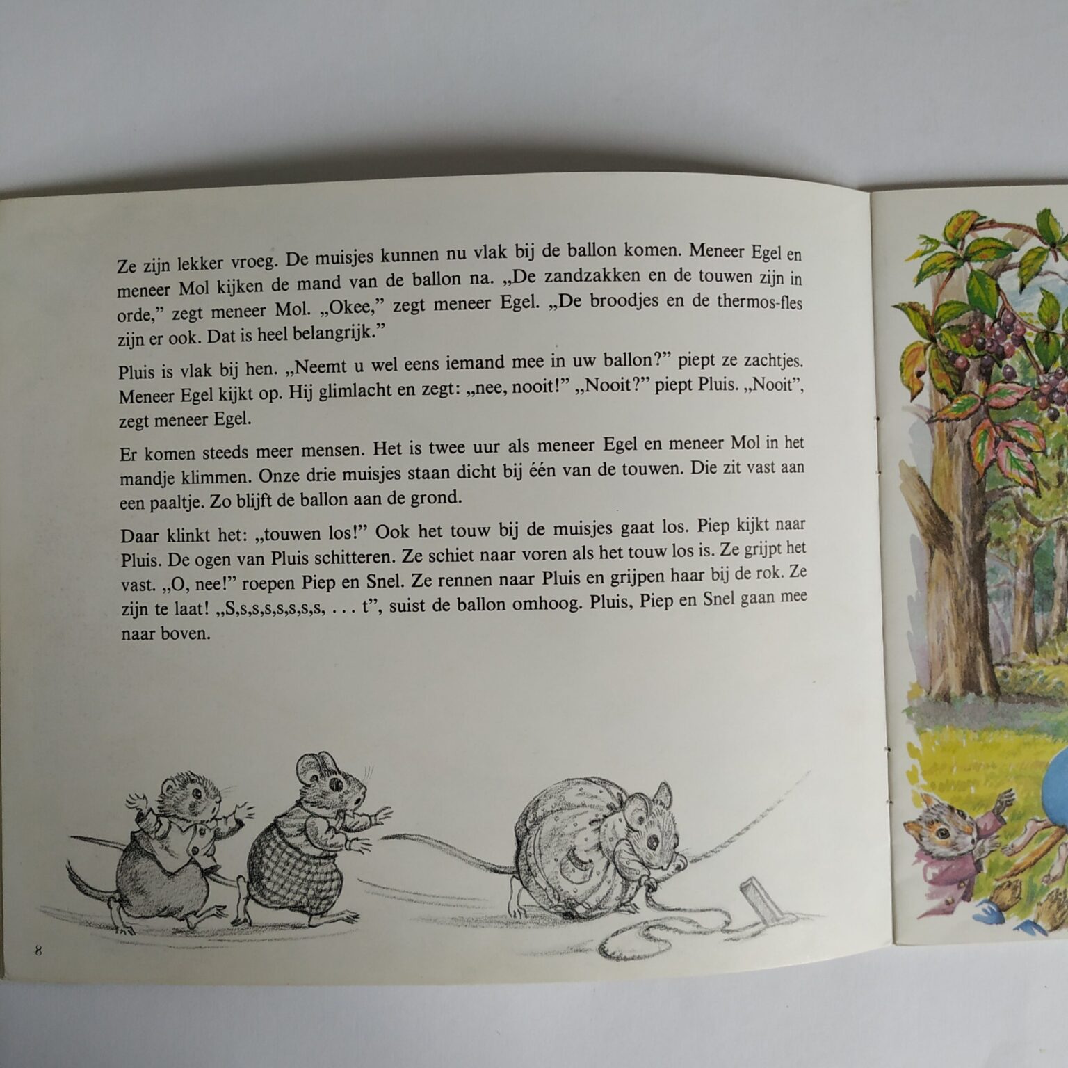 Vintage Kinderboek Piep de Muis en Pluis de Deugniet - Queens Vintage