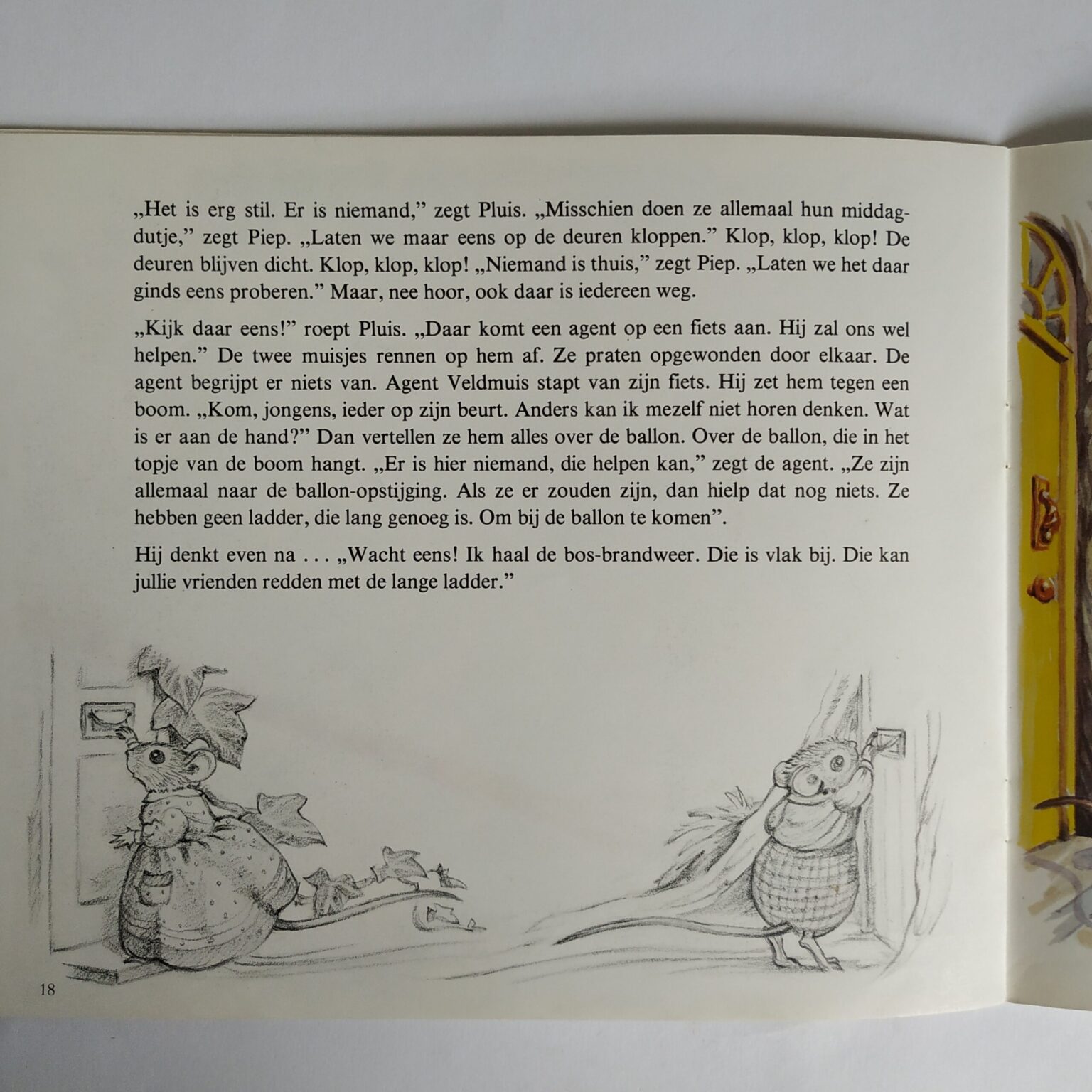 Vintage Kinderboek Piep de Muis en Pluis de Deugniet - Queens Vintage