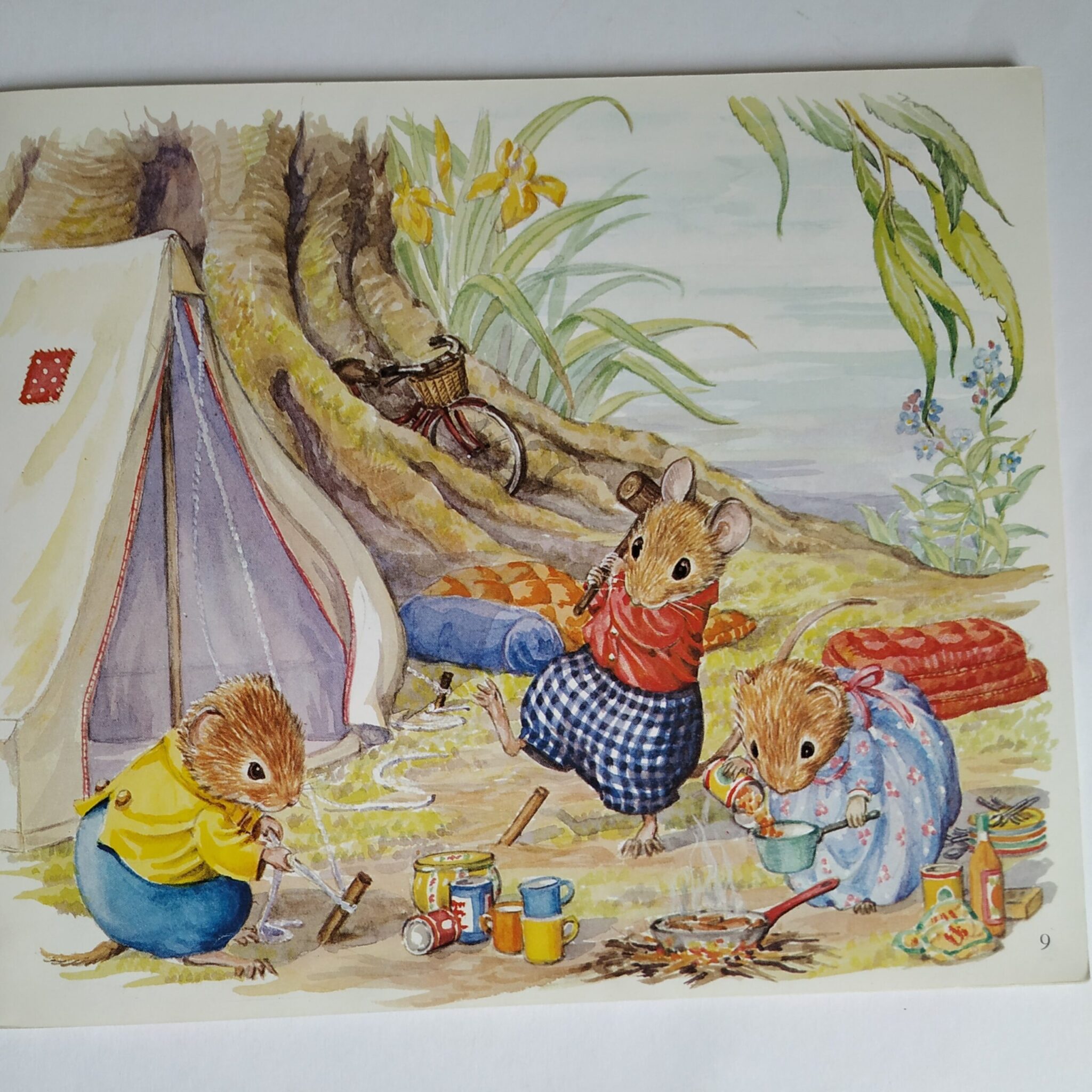 Vintage Kinderboek Piep de Muis en de Dieven - Queens Vintage