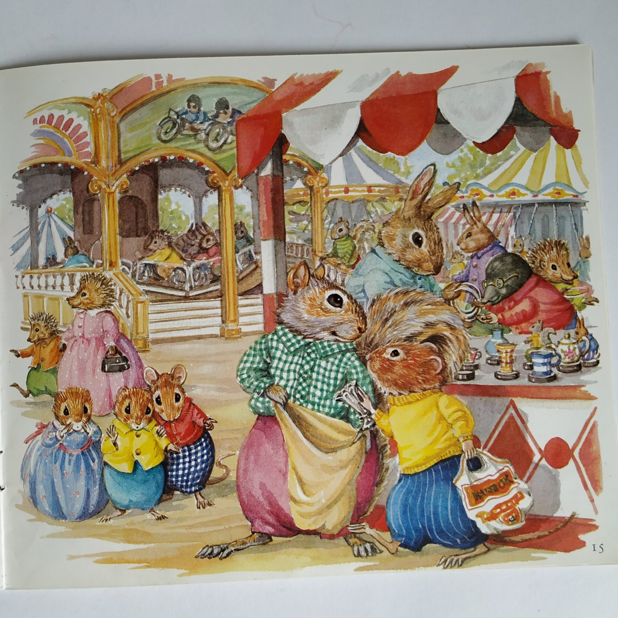 Vintage Kinderboek Piep de Muis en de Dieven - Queens Vintage