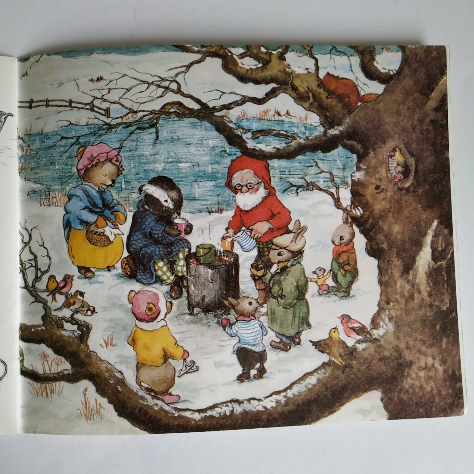 Vintage Kinderboek Tom Kwast op de Schaats - Queens Vintage