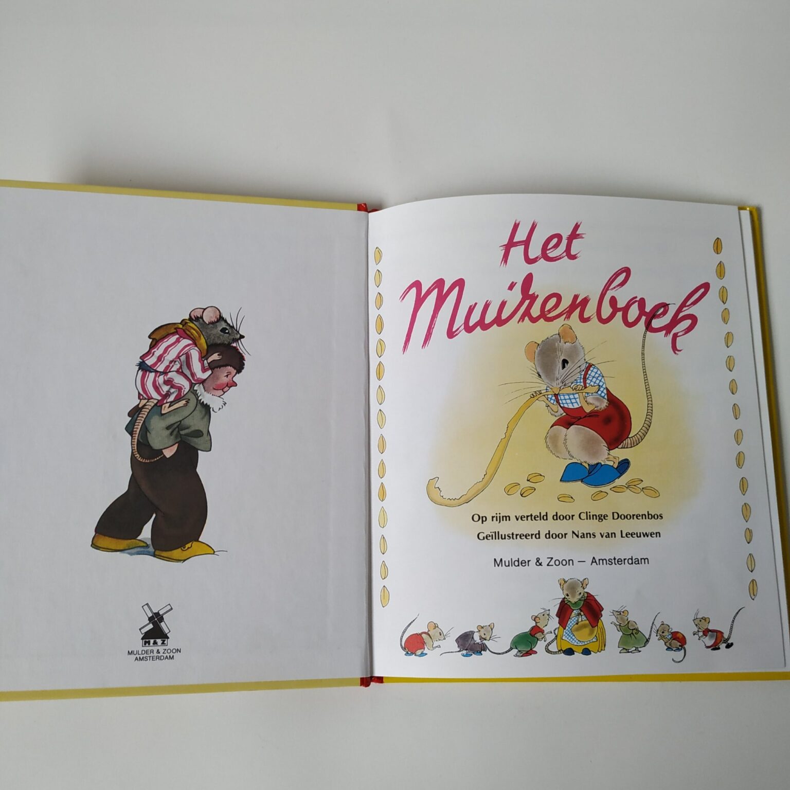 Vintage Kinderboek Het Muizenboek - Queens Vintage